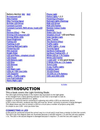 30 led projects | PDF