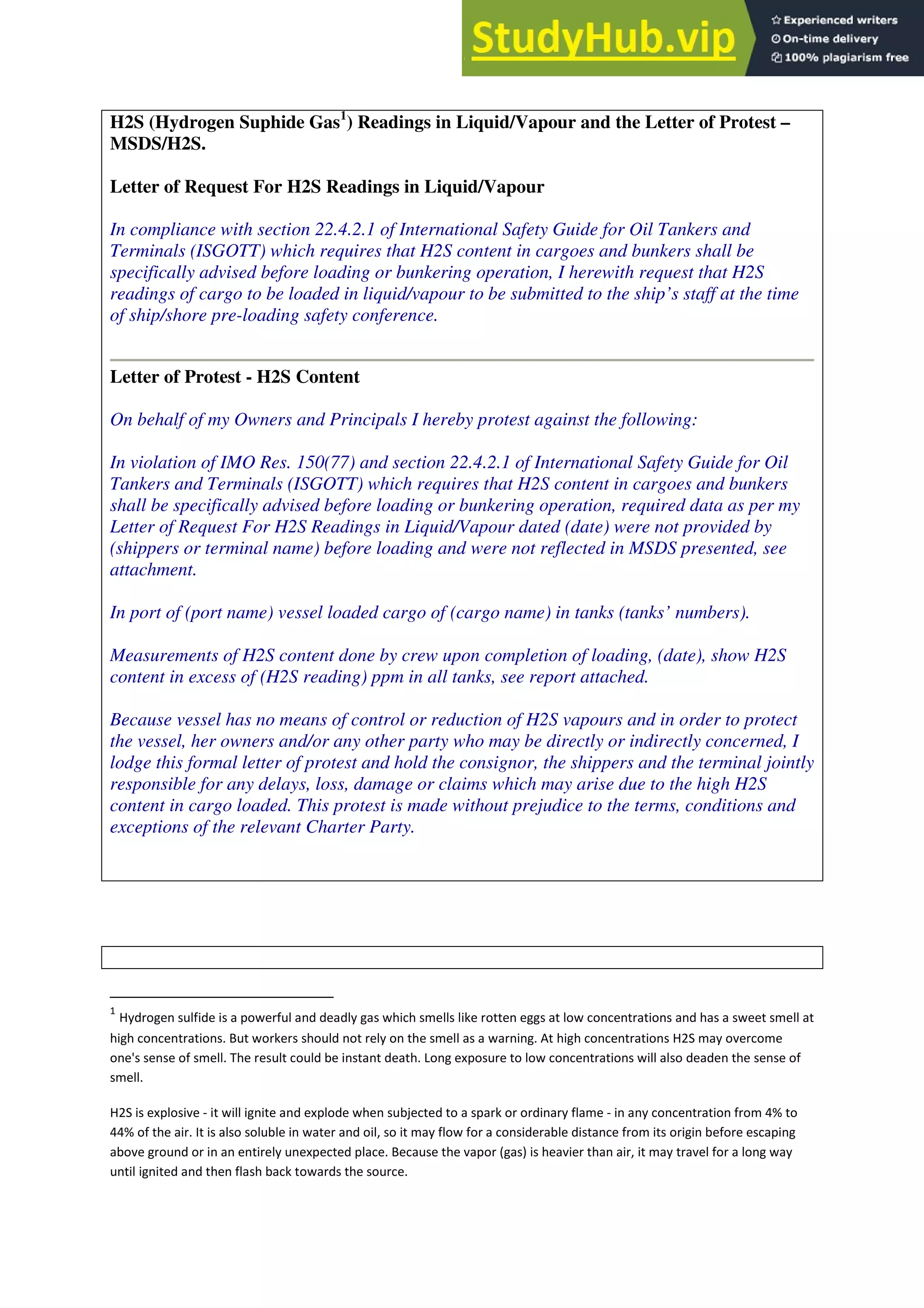 30 Letters Of Sea Protest | PDF