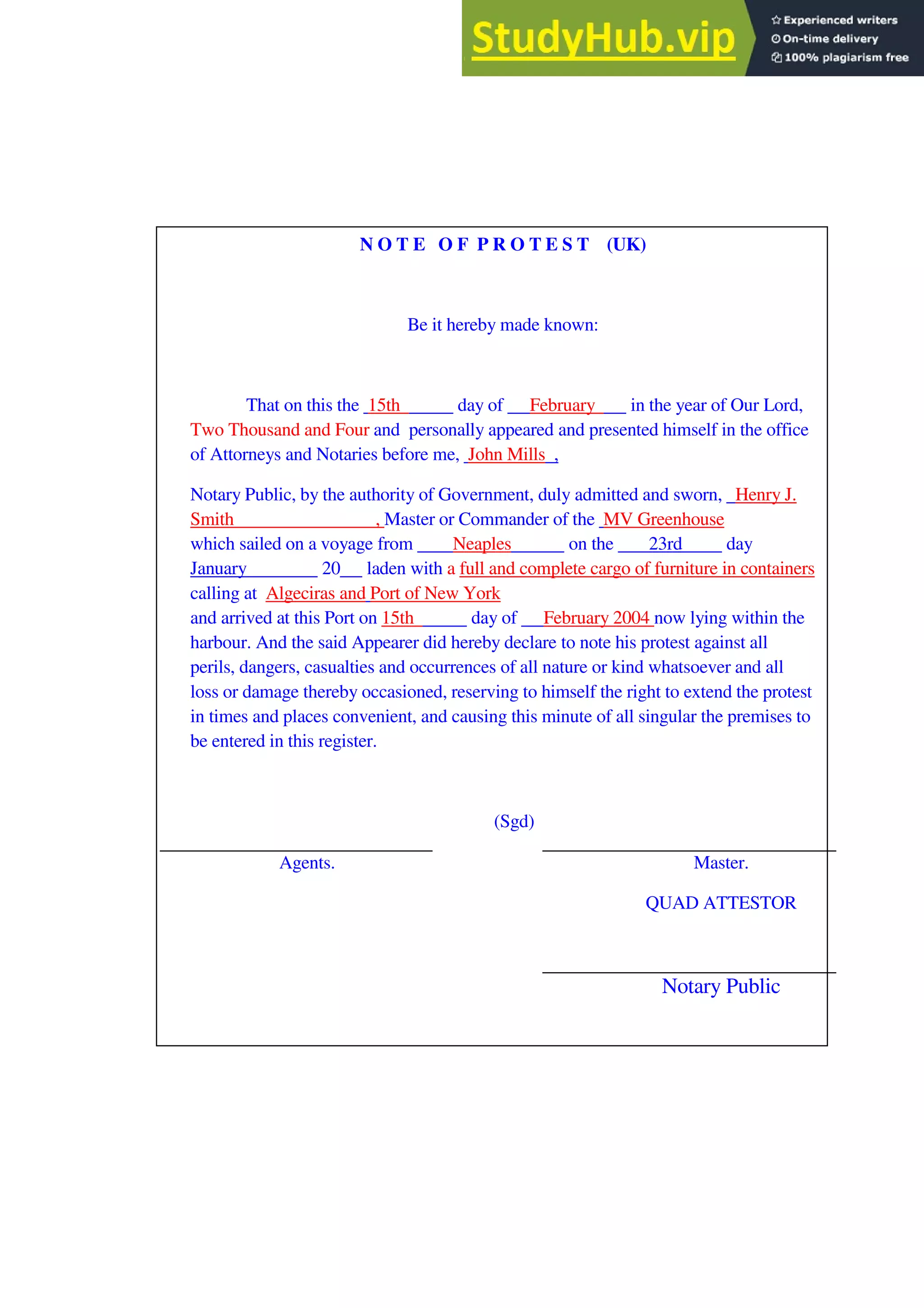 30 Letters Of Sea Protest | PDF