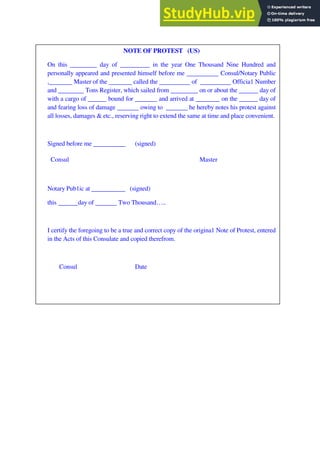 30 Letters Of Sea Protest | PDF