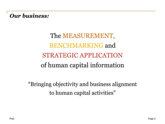 30.03.2015 Measuring Human Capital Workforce Efficiency, Matthew Pottle | PPT