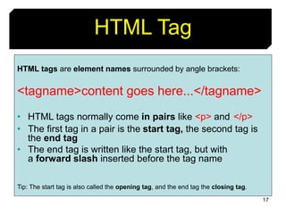 Introduction to HTML | PPT