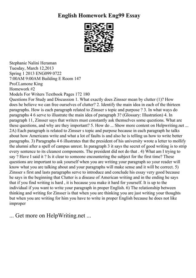 30 Minute Essay Examples | PDF