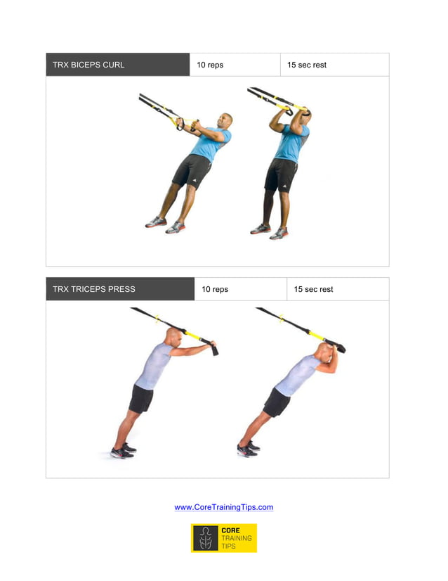 TRX Workout - How To Strengthen The Whole Body in 30 Minutes | PDF