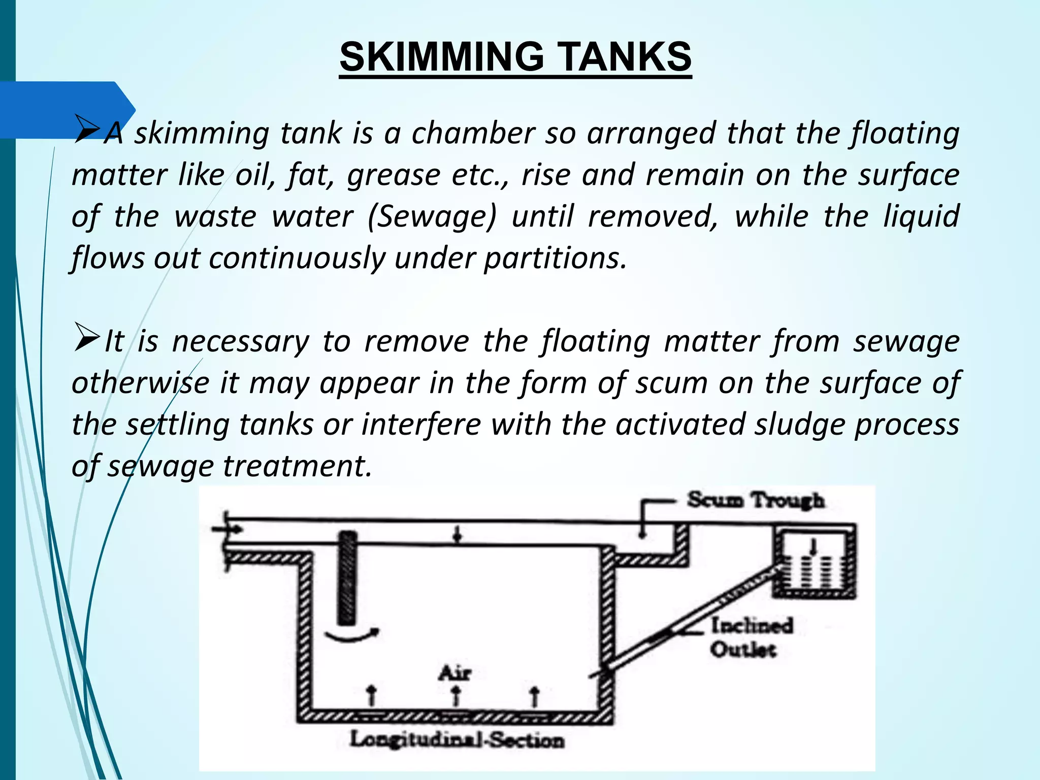 DESIGN OF A SEWAGE TREATMENT PLANT | PPTX