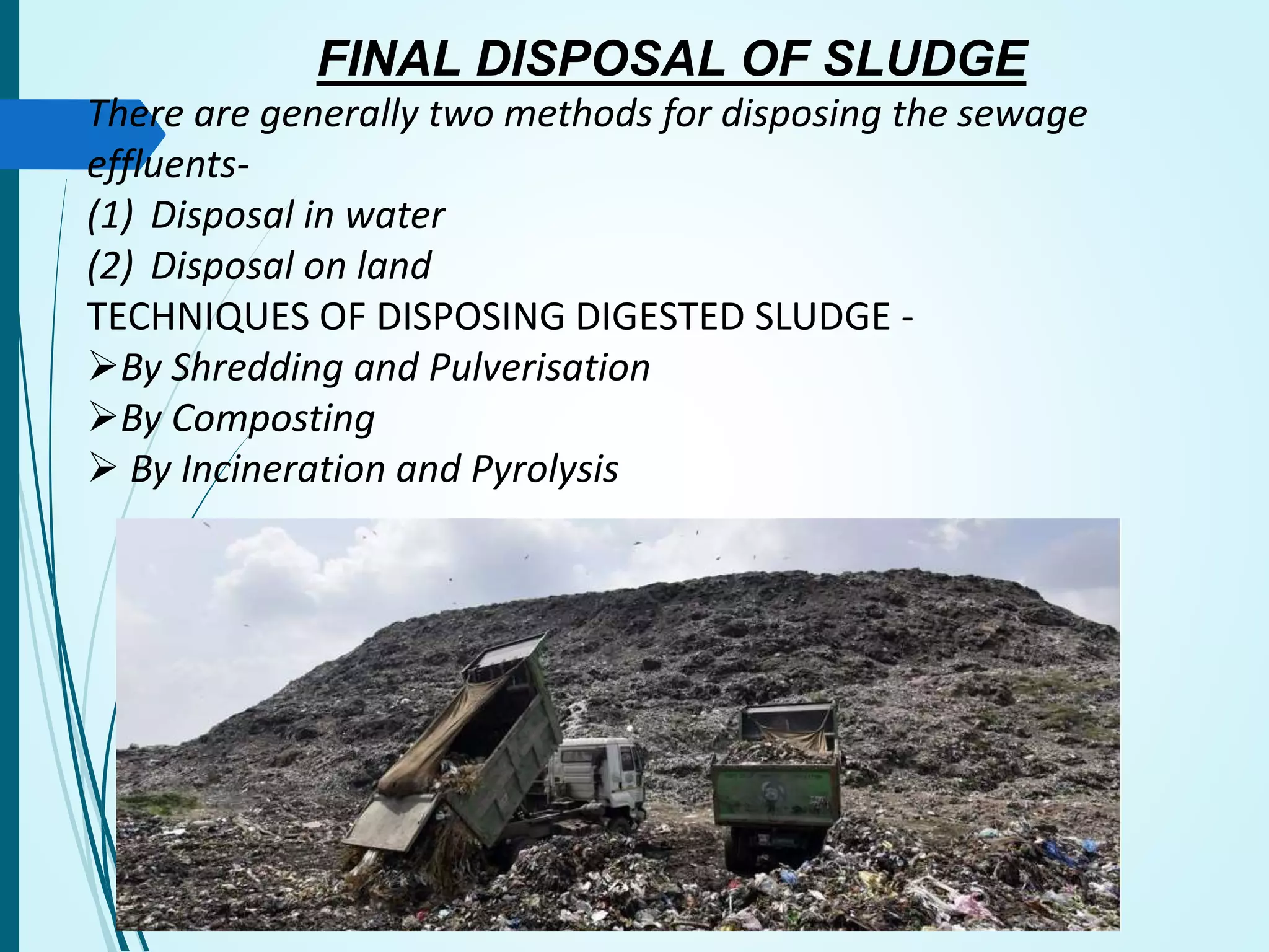 DESIGN OF A SEWAGE TREATMENT PLANT | PPTX