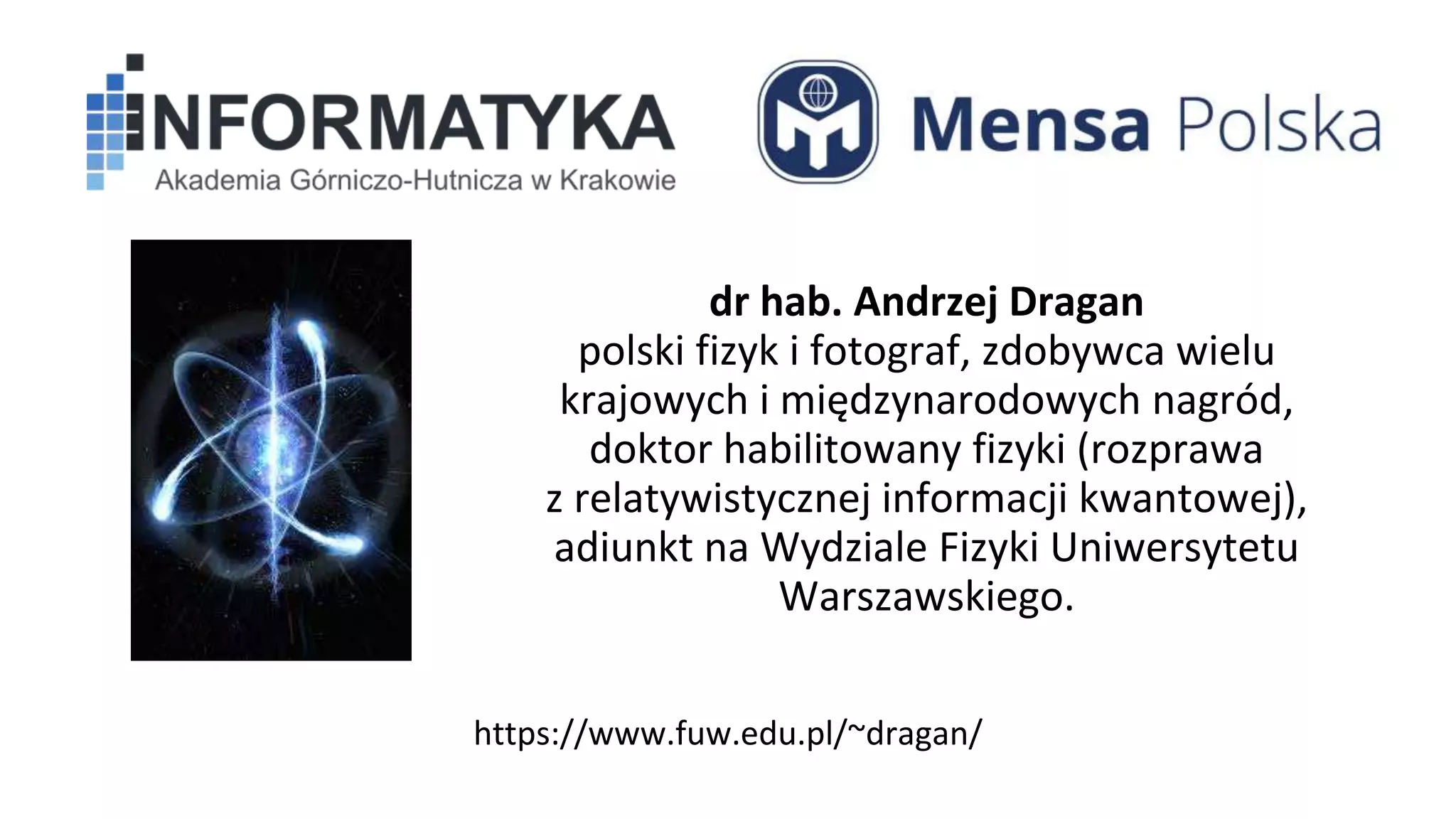 Andrzej Dragan | PPTX