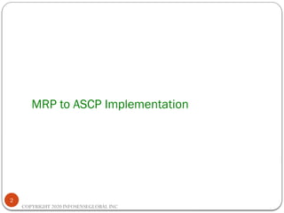 Oracle Advance Supply Chain Planning Set up | PPT