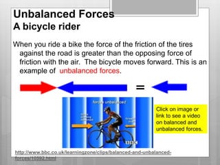 Balanced Net Force Examples