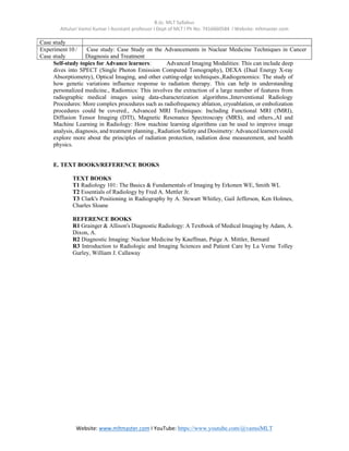 30_Program Elective course - II (Radiology techniques).pdf