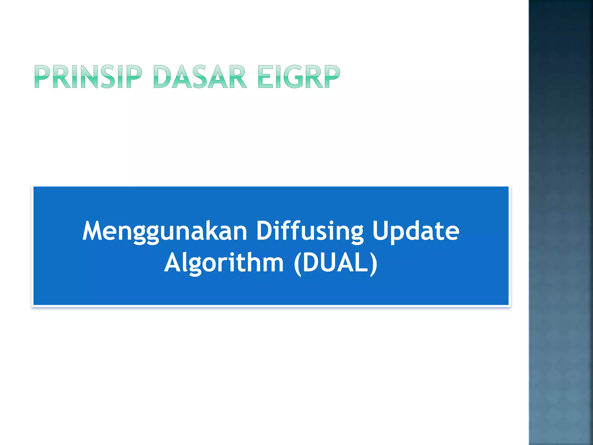 Penggunaan Routing Protocol Eigrp Ppt