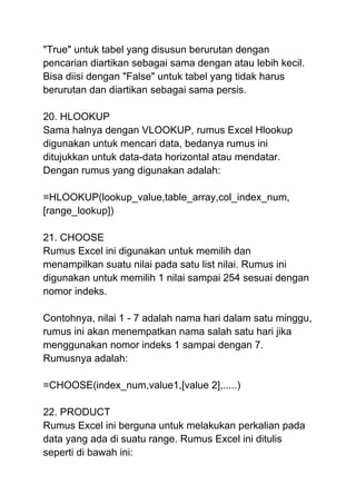 30 Rumus Excel dan Contoh Perhitungannya.docx