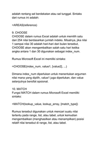 30 Rumus Excel dan Contoh Perhitungannya.docx
