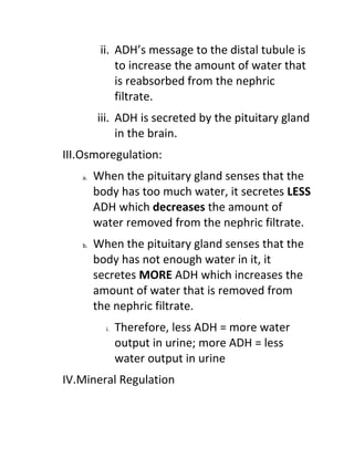 BIO30S 3 4 2 Describe Feedback Mech Water Salt | PDF