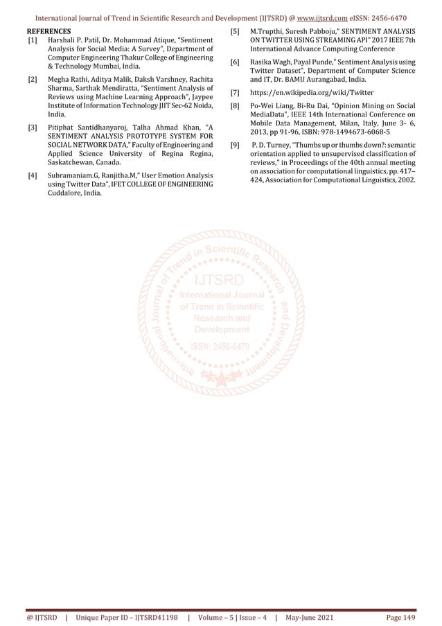 Sentimental Emotion Analysis using Python and Machine Learning | PDF