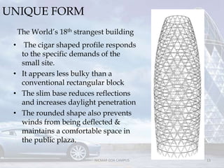 30 st mary axe the bullet building | PPTX