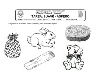 Pega lana en objetos suaves y ásperos | PPT