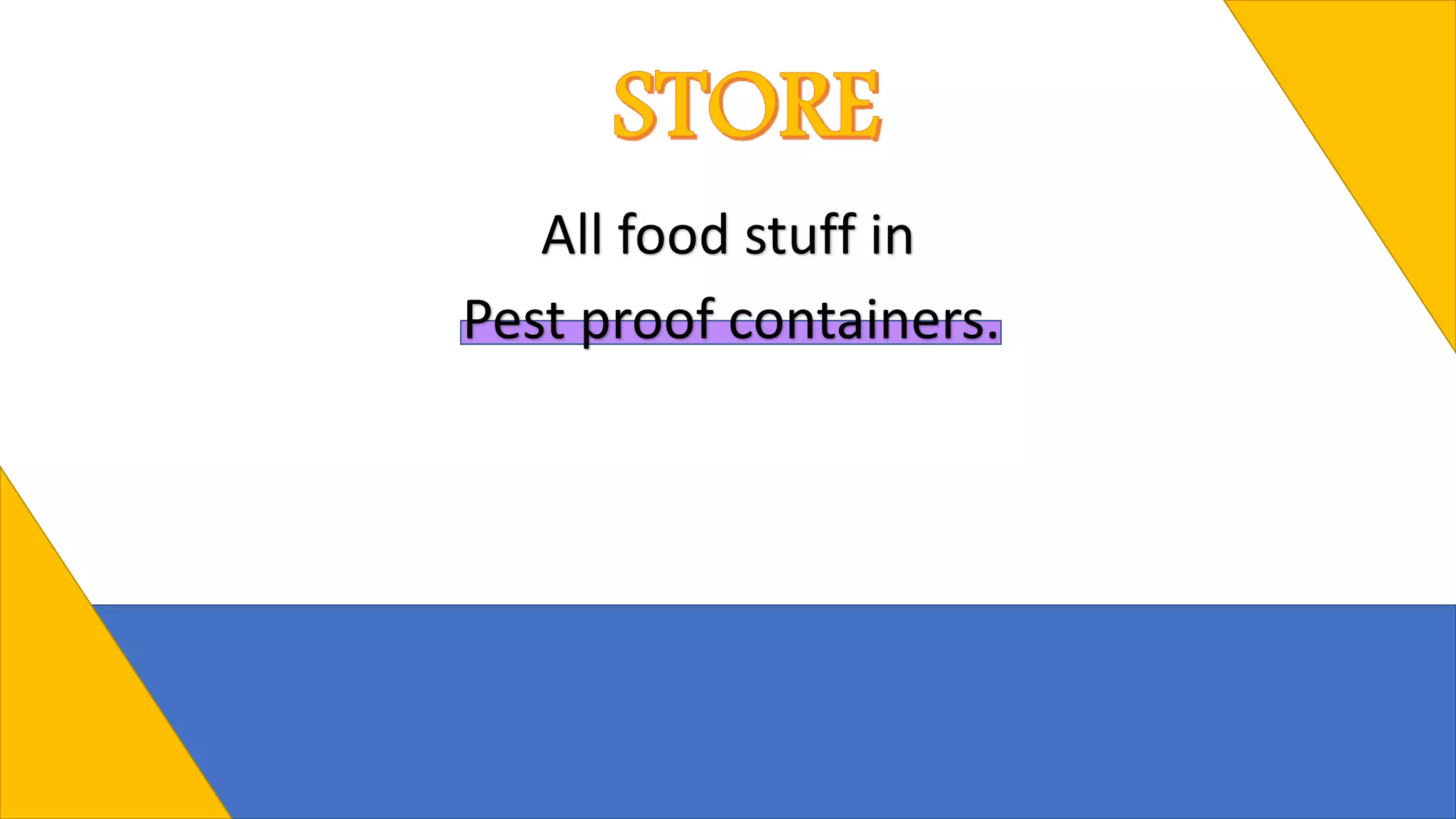 Pest Proofing Tips for Commercial Kitchen | PPTX