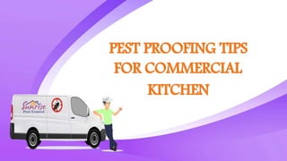 Pest Proofing Tips for Commercial Kitchen | PPTX