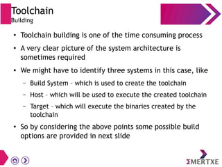 Embedded Linux - Building toolchain | PDF