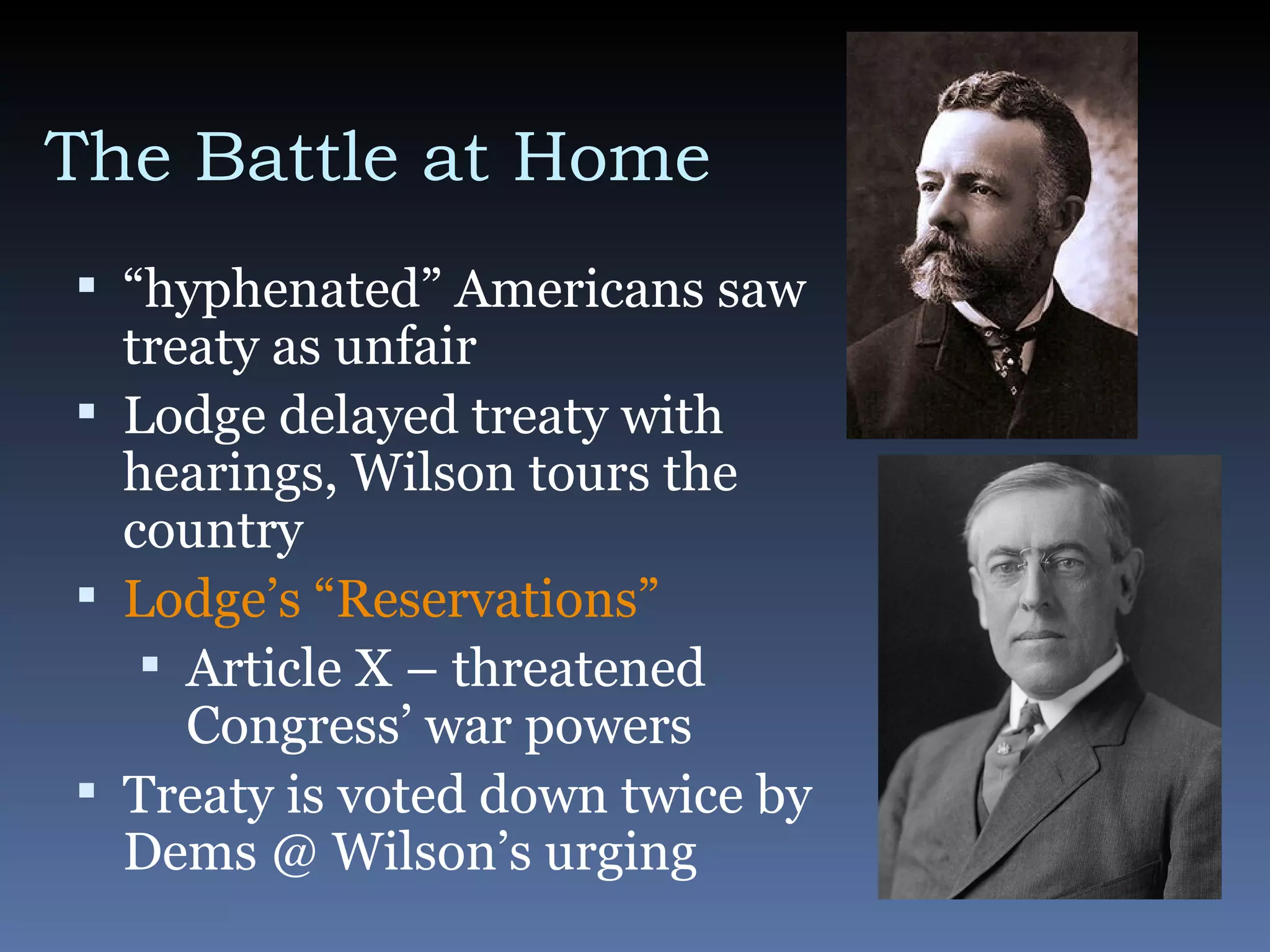 Treaty of Versailles | PPT