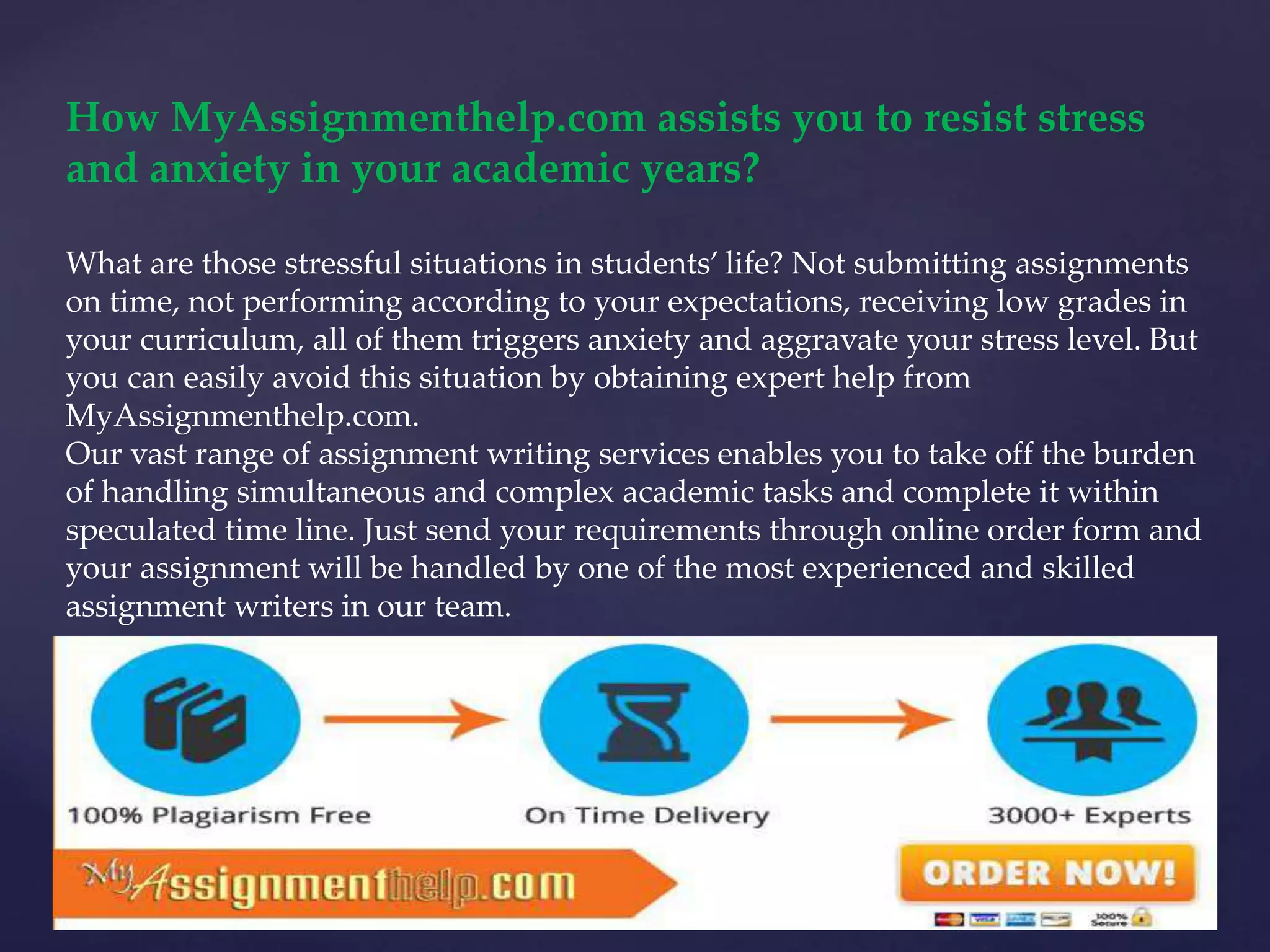 30 ways to reduce academic stress | PPTX