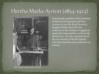 30 Women in Science bios | PPTX