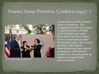 30 Women in Science bios | PPTX