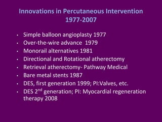 30 years of percutaneous coronary intervention.pptx