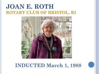 30 years of women in District 7950 | PPT