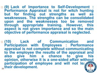 TQM - RECOGNITION, REWARD, PERFORMANCE APPRAISAL - FINAL YEAR ECE - SRI ...