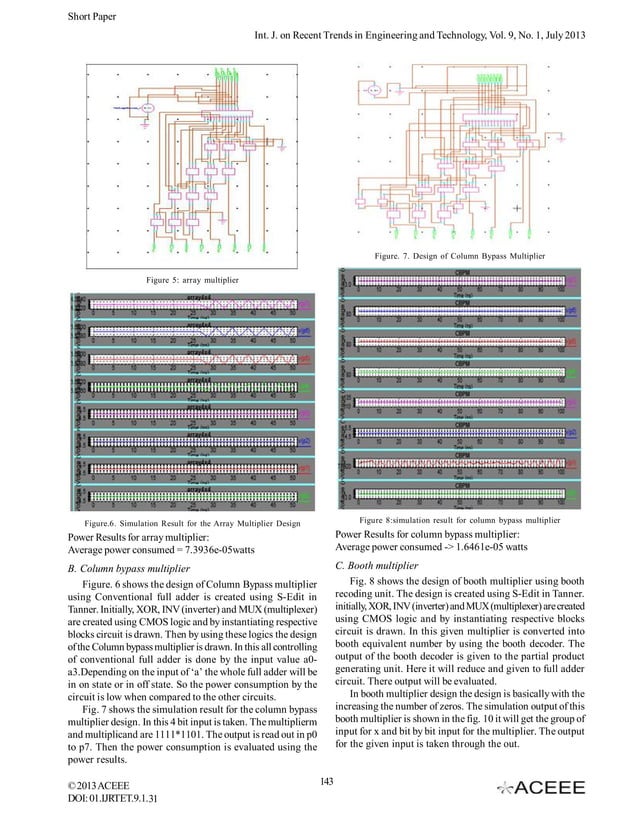 Low Power VLSI Design of Modified Booth Multiplier | PDF