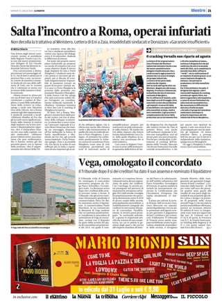 31-07-2014 La nuova Venezia - VEGA omologato il concordato | PDF