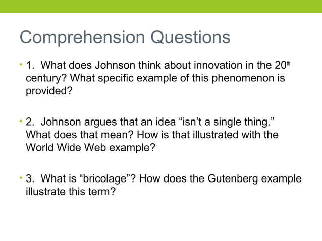 31. ted talk, scientific method, innovation | PPT | Science