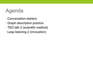 31. ted talk, scientific method, innovation | PPT