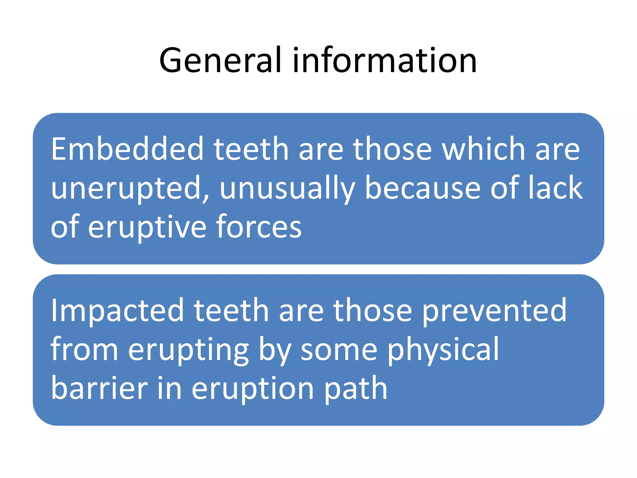 31.embedded and impacted teeth | PPTX
