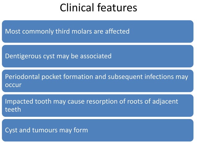 31.embedded and impacted teeth | PPTX | Dental Health | Diseases and ...