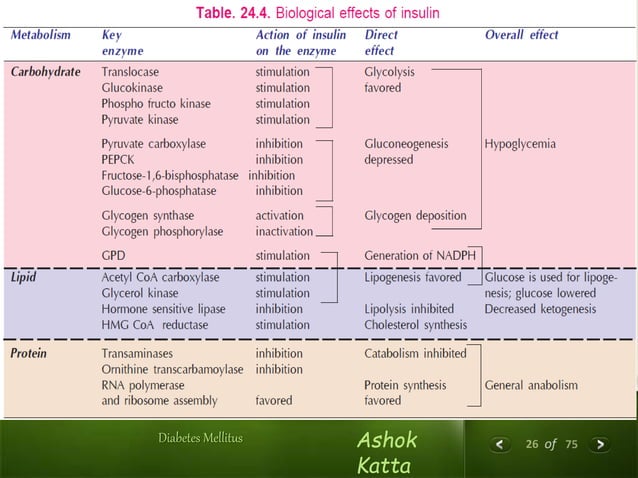 Diabetes Mellitus - In Terms of Biochemistry | PPSX