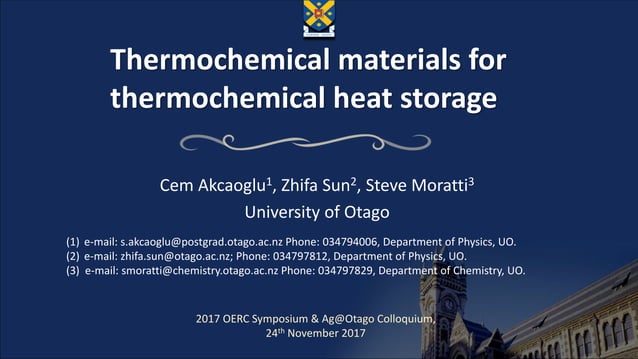 Thermochemical materials for thermochemical heat storage systems | PDF