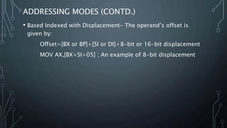 31. 8086 addressing modes | PPT