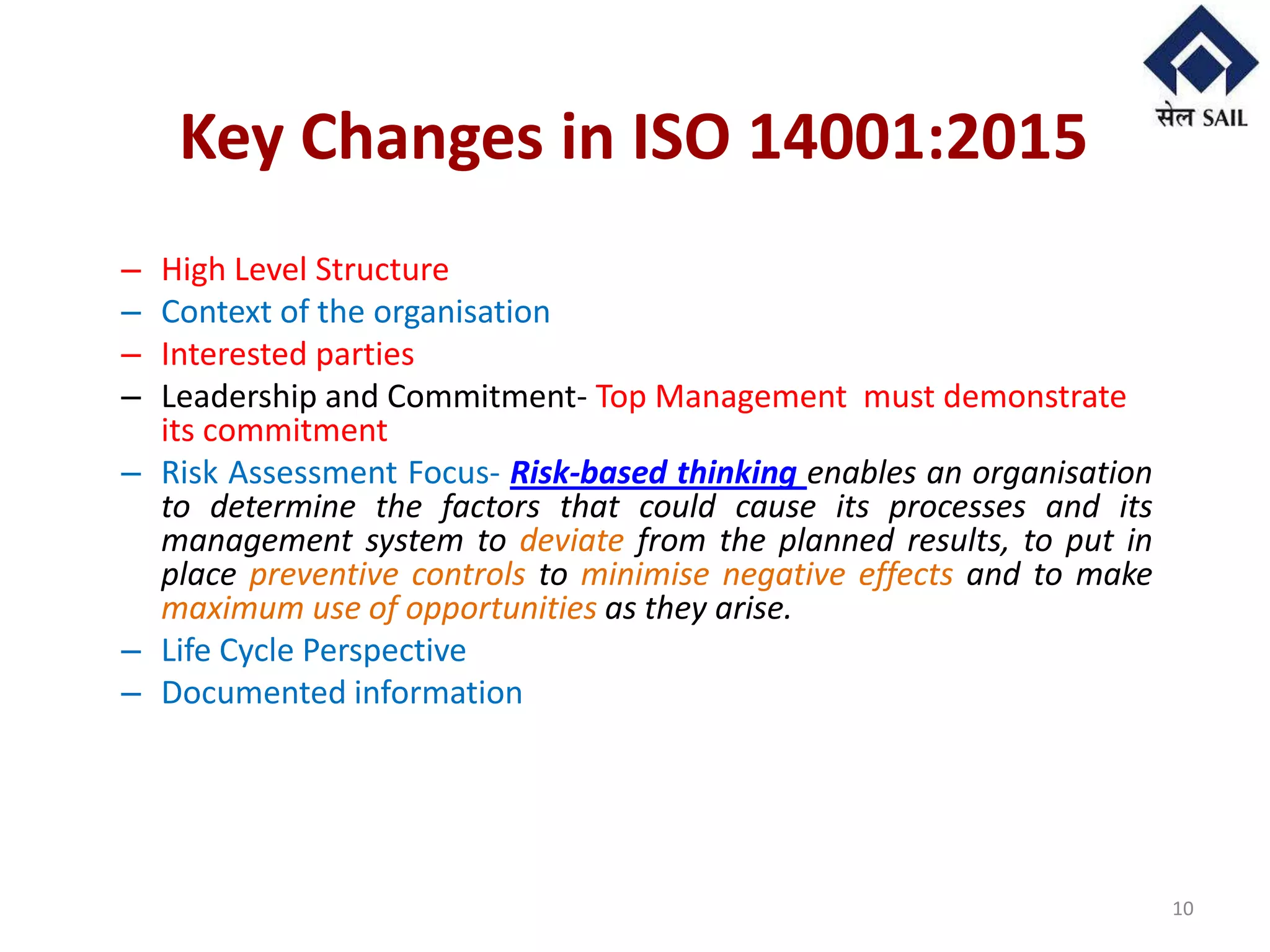 ISO 14001:2015 Awareness | PDF