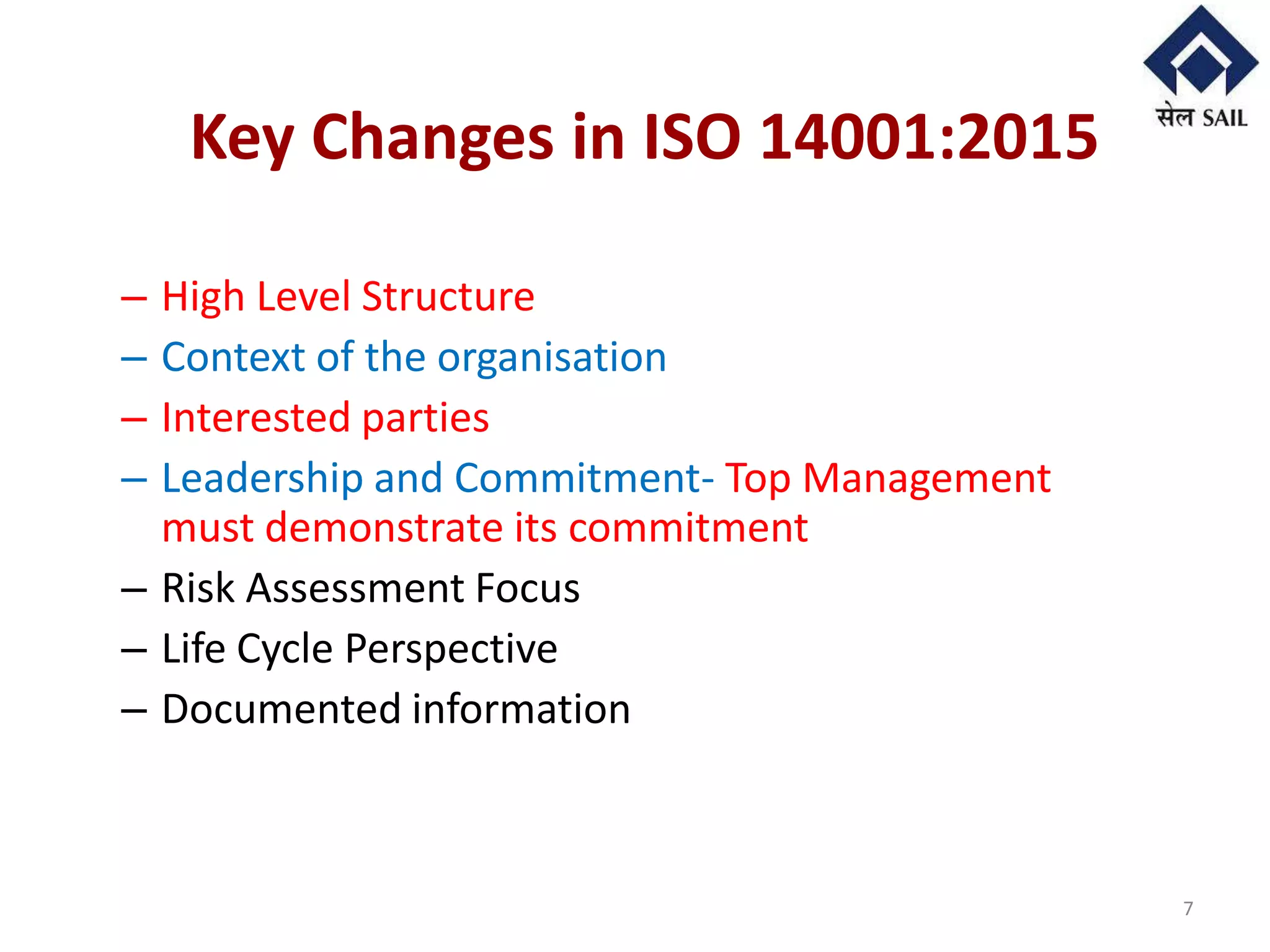 ISO 14001:2015 Awareness | PDF