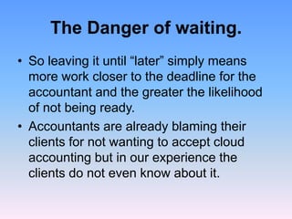 Making Tax Digital presentation by Peter Disney | PPT