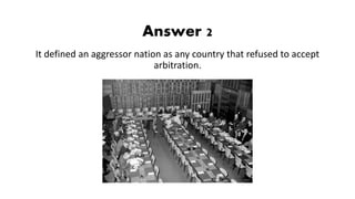 REVISION IGCSE CAMBRIDGE HISTORY: GENEVA PROTOCOL | PPTX