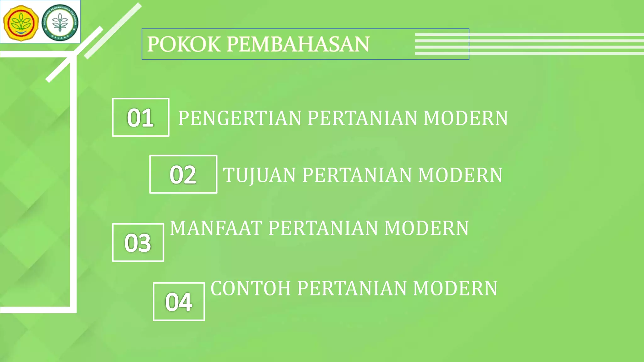Pertanian Modern | PPSX