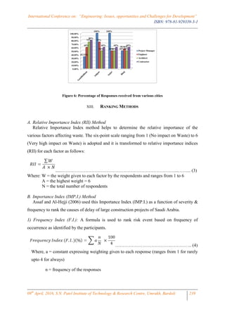 Source Identification and Minimization of Waste in Building ...