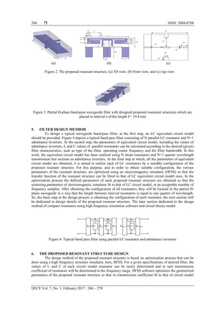 Novel Resonant Structure to Compact Partial H-Plane Band-Pass Waveguide Filter | PDF
