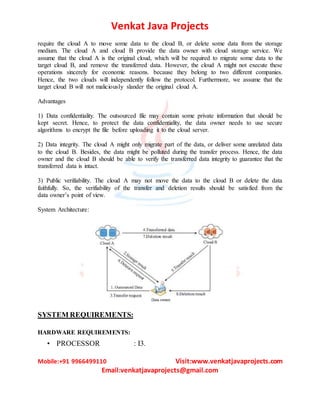 secure data transfer and deletion from counting bloom filter in cloud computing. | PDF