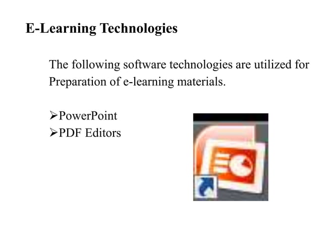 E-Learning Technologies - R.D.Sivakumar | PPTX