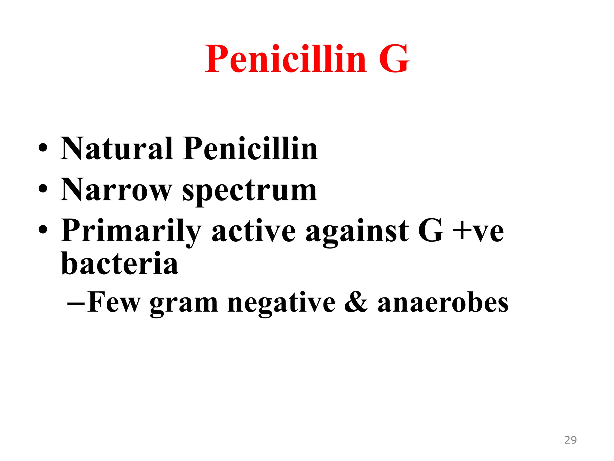 Penicillin and its mode of action & is Role in Body | PPT
